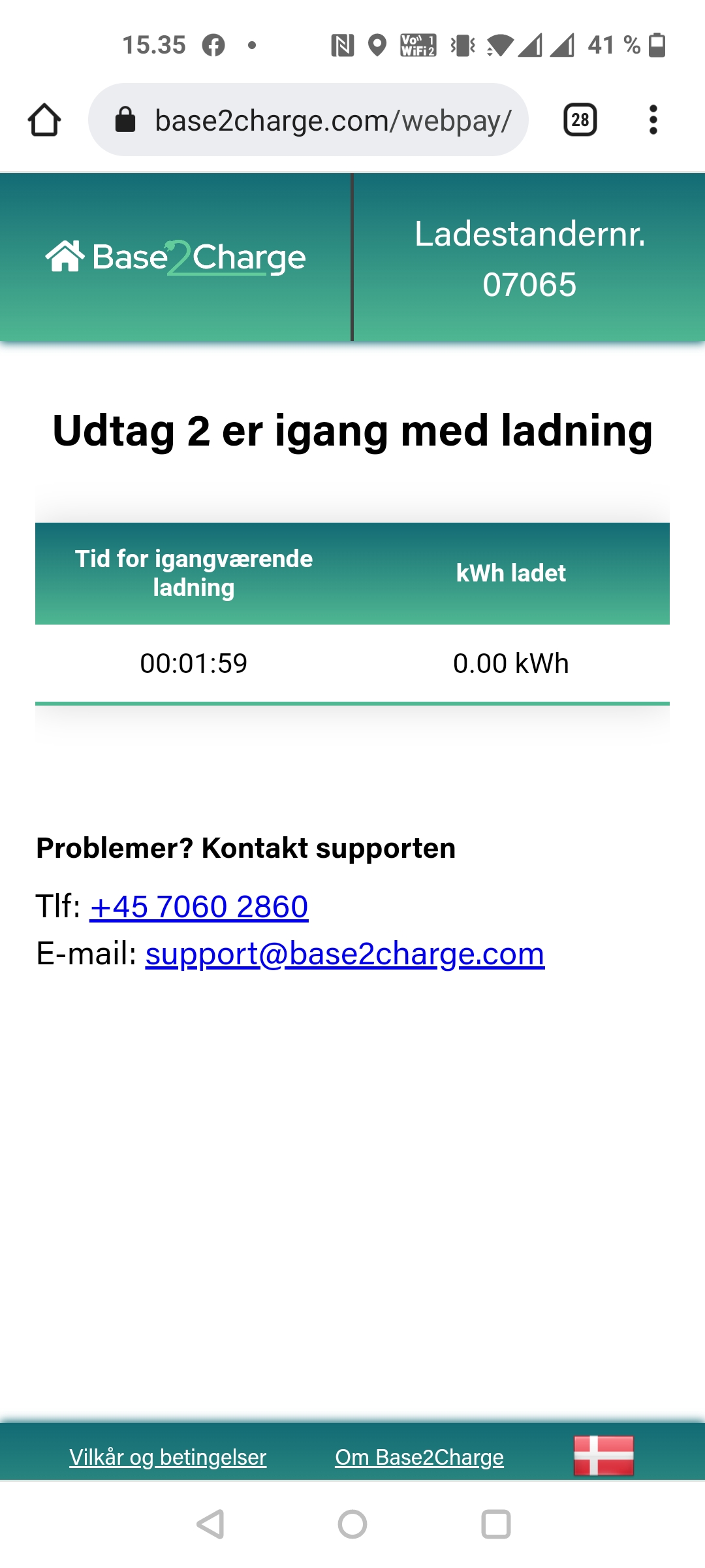 Opladning af elbil hos AGR Consult - AGR Consult